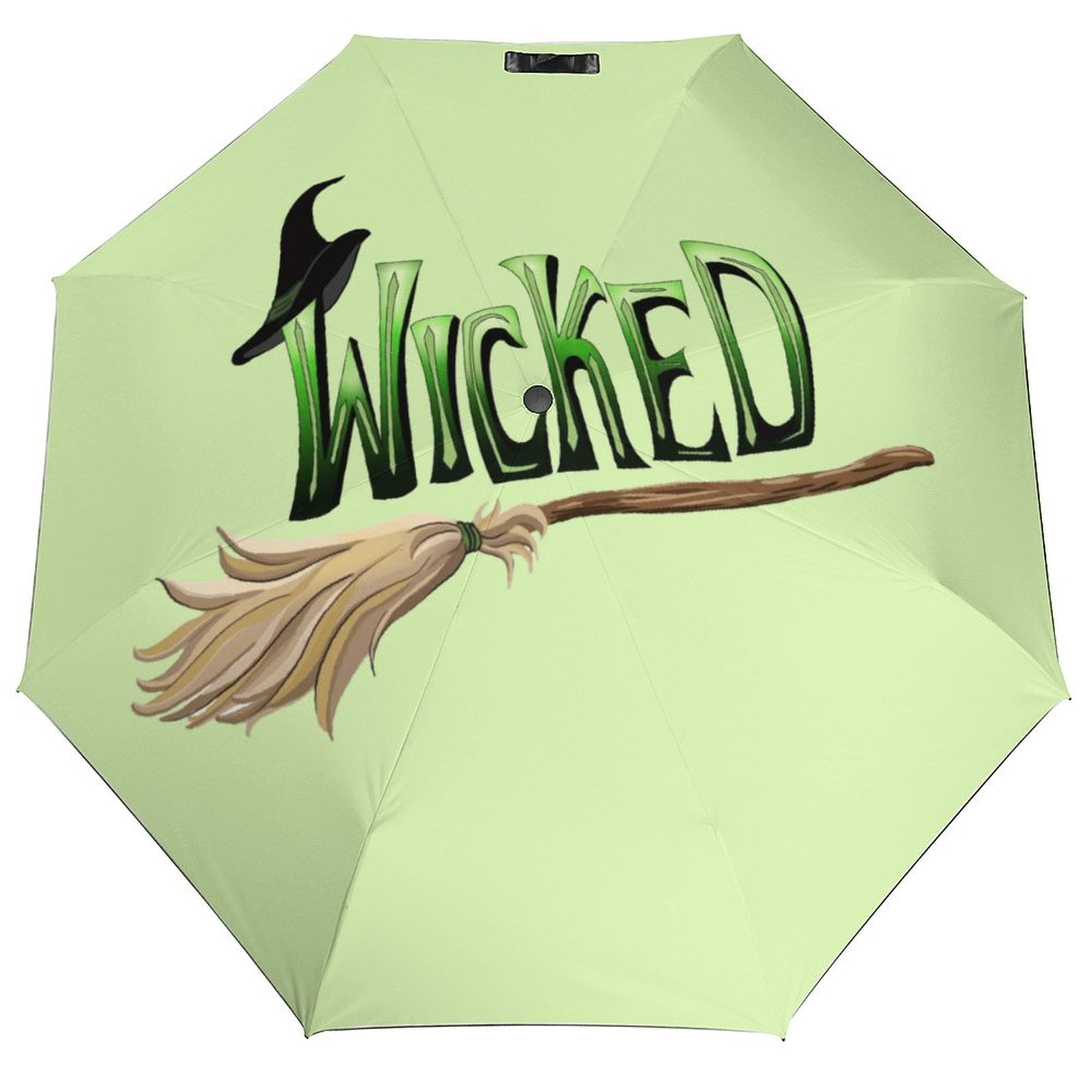 Wicked Travel Automatic Folding Rain Umbrellas with Cover Bag, Portable ...