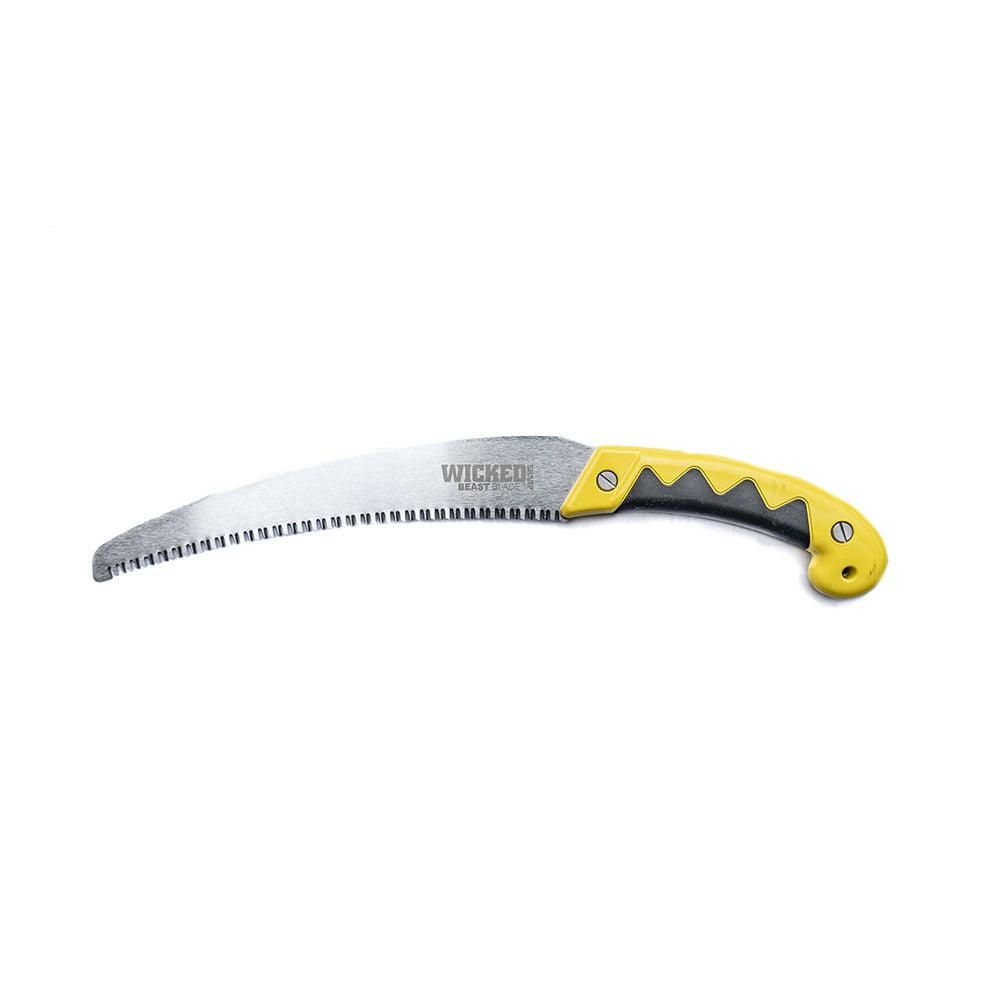 Wicked Tree Gear Beast Large Hand Saw with Sheath, 11" Steel Blade ...