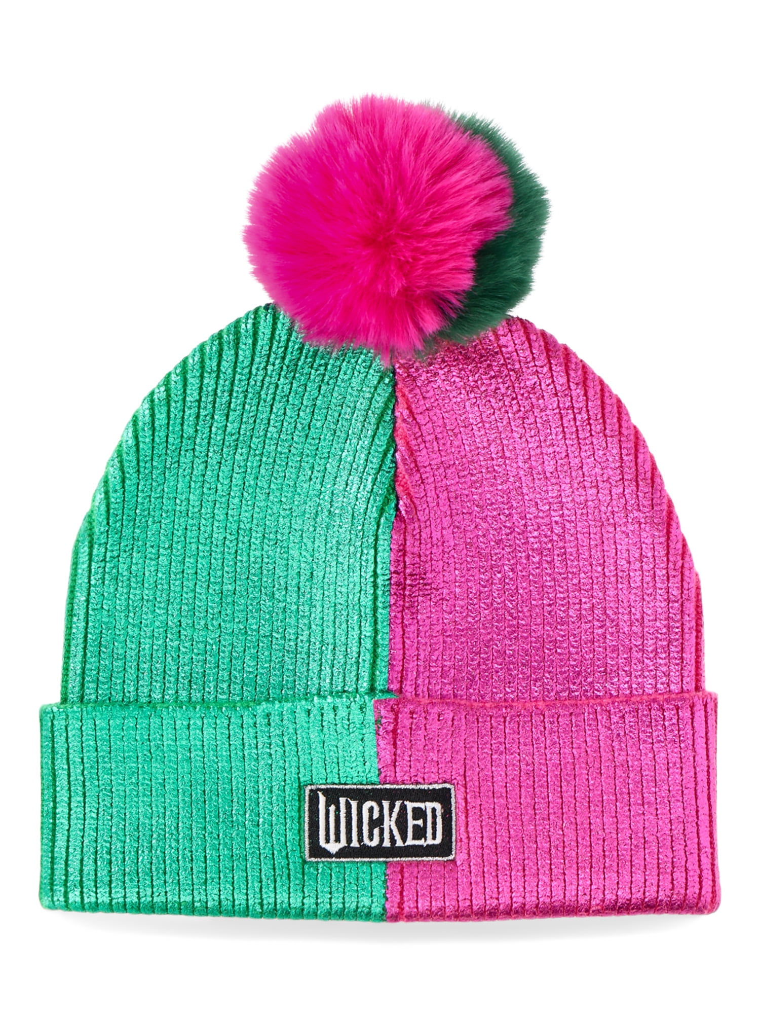 Wicked Unisex Two-Tone Beanie, One Size Fits Most - Walmart.com