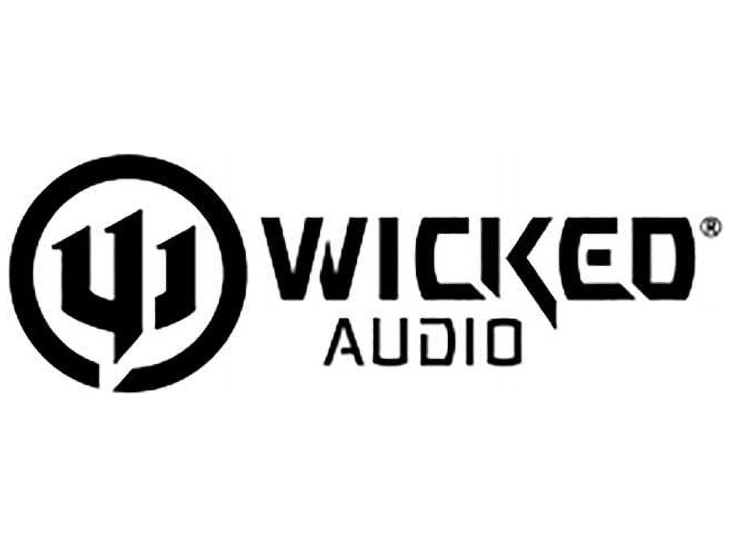 Wicked White WI-553 Earbud Clave Wired Earbud - White - Walmart Business Supplies