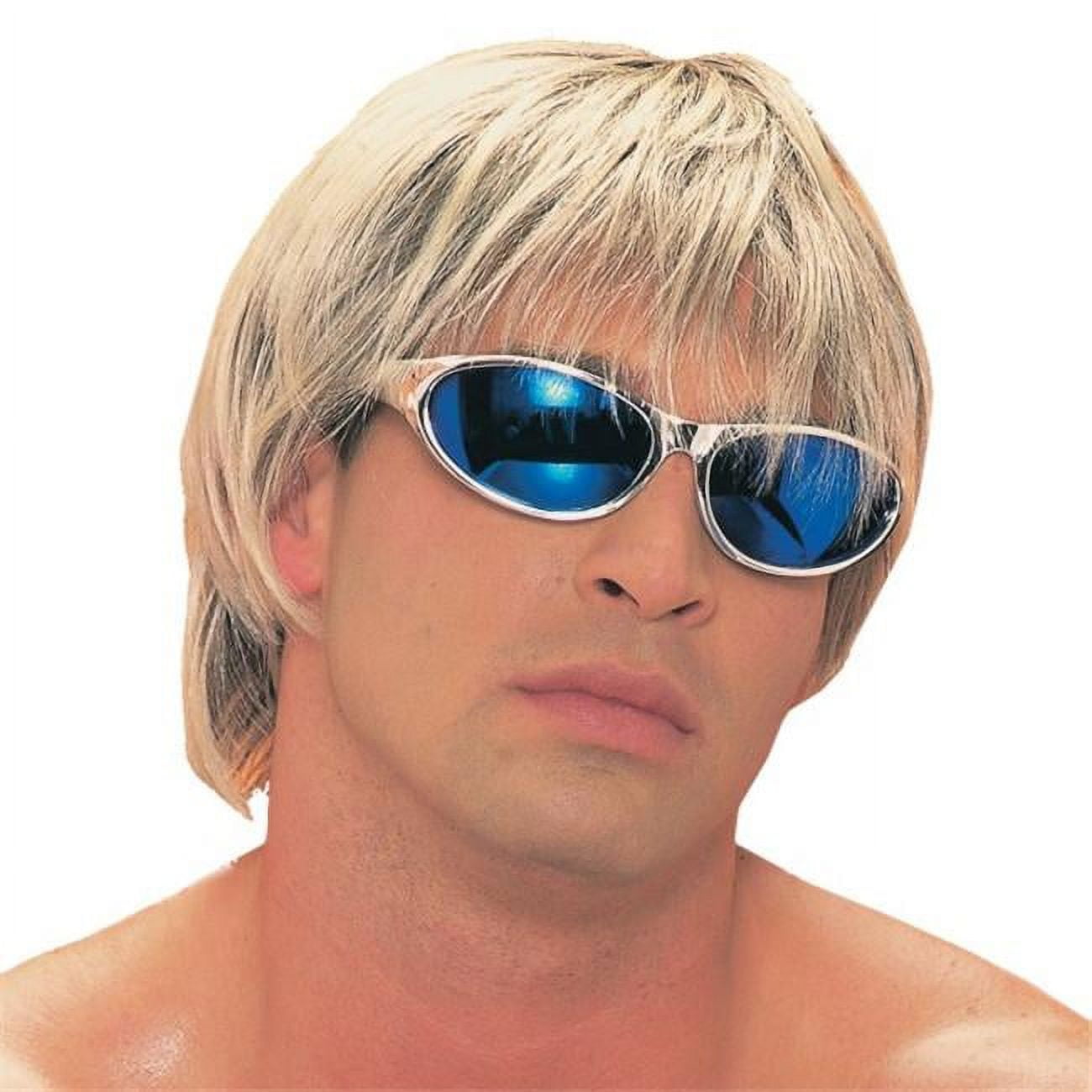 Wicked Wigs 812223011585 Men Surfer - Blonde Wig - Walmart.com