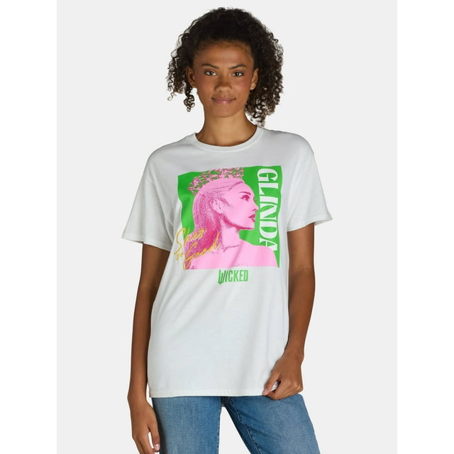 Wicked Women's Front Back Graphic Tee with Short Sleeves, Sizes XXS-XXL ...
