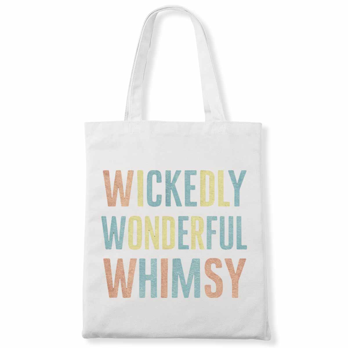 Wickedly Wonderful Whimsy Breast Cancer Pumpkin Witch Canvas Bag 2Pcs - Walmart.com