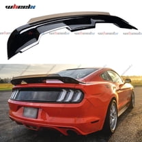 2Pcs Rear Trunk Spoiler & Rear Bumper Diffuser with LED Brake Light ...