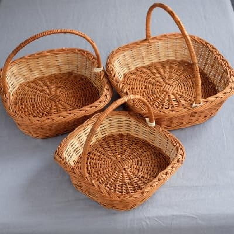 Wicker Gift Hamper Basket, Set of 3 sizes - Walmart.com