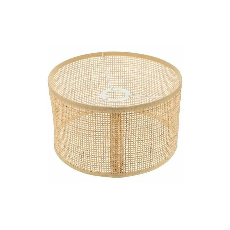 Wicker Rattan Chandelier Woven Ceiling Light Cover Clip On Bulb For ...