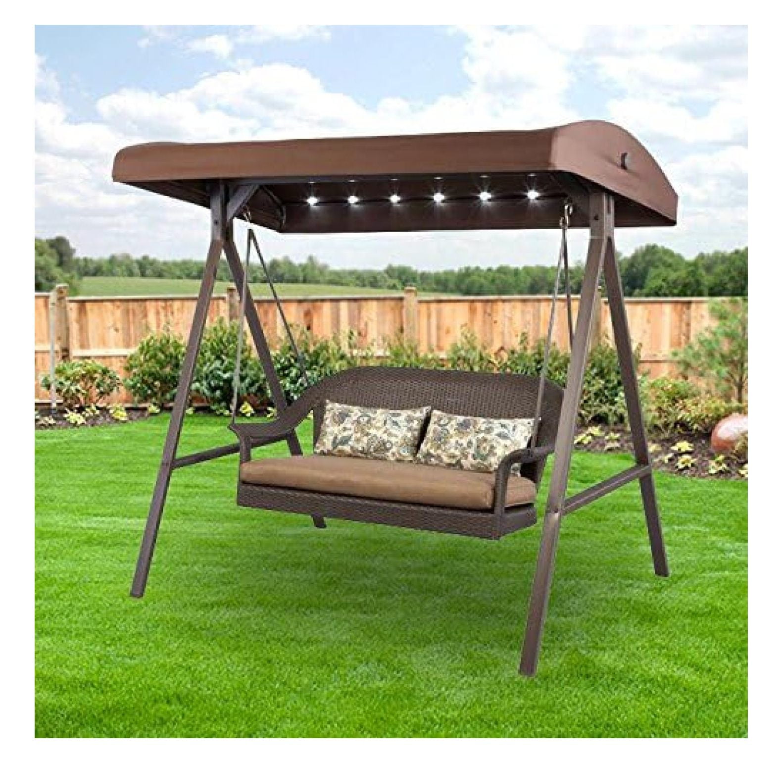 Wicker Replacement Canopy Top Cover - RipLock 350 - Walmart.com