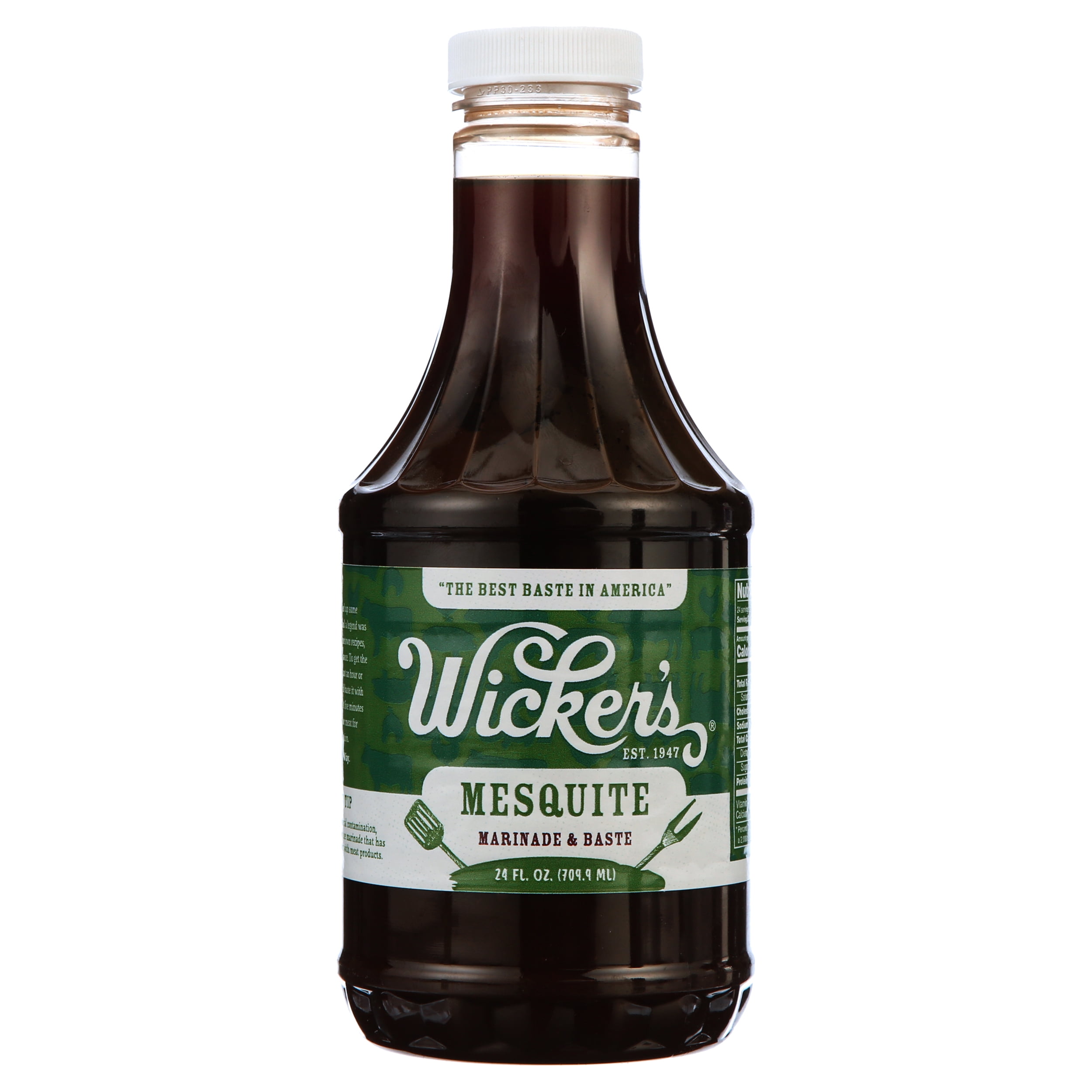 Wicker's Mesquite Flavor Marinade & Baste, 24 fl oz – Smoky Marinade ...