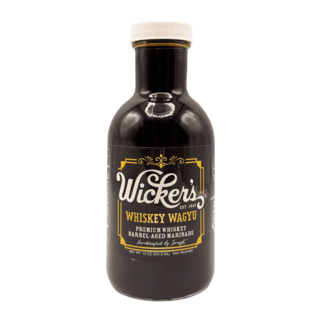 Wicker's Whiskey Wagyu Premium Barrel-Aged Marinade, 12oz - Walmart.com