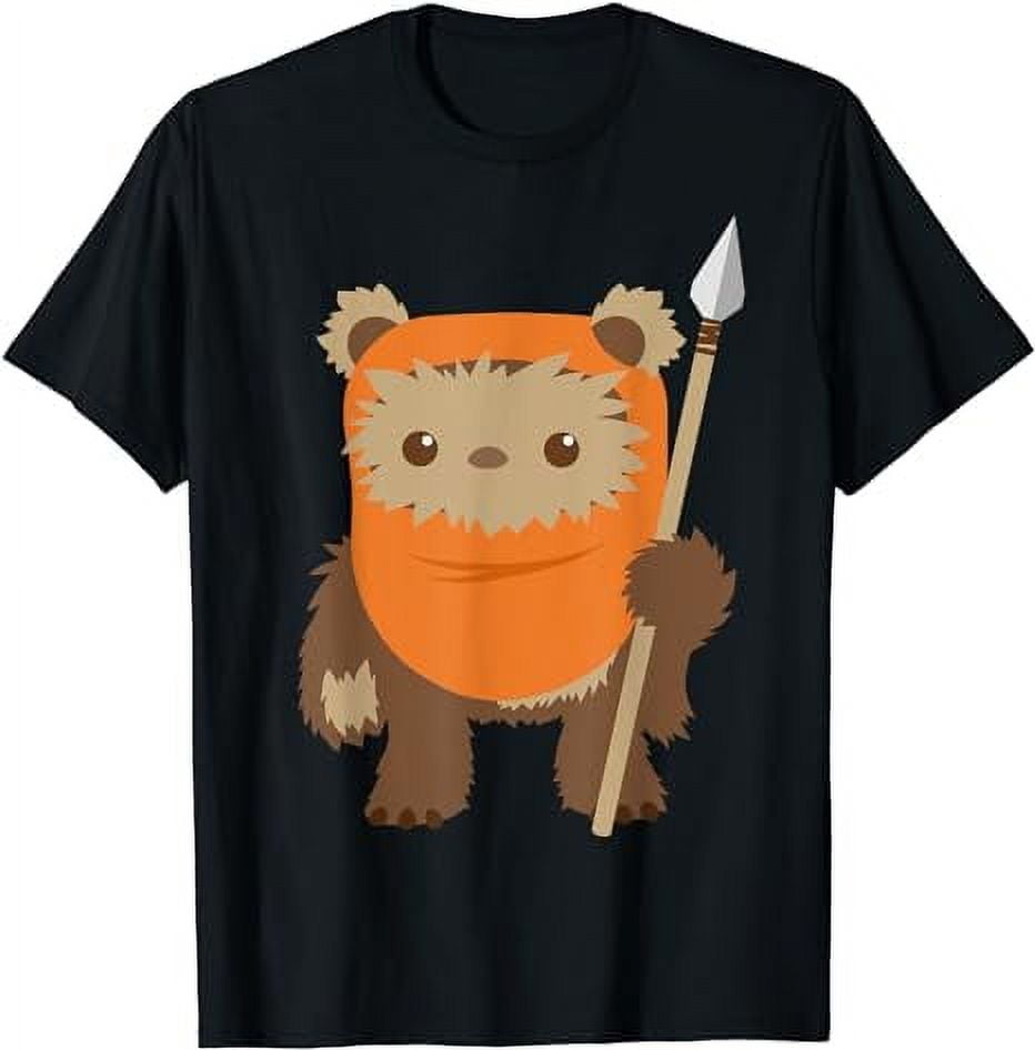Wicket Ewok Chibi Kawaii Cute Graphic T-Shirt T-Shirt - Walmart.com