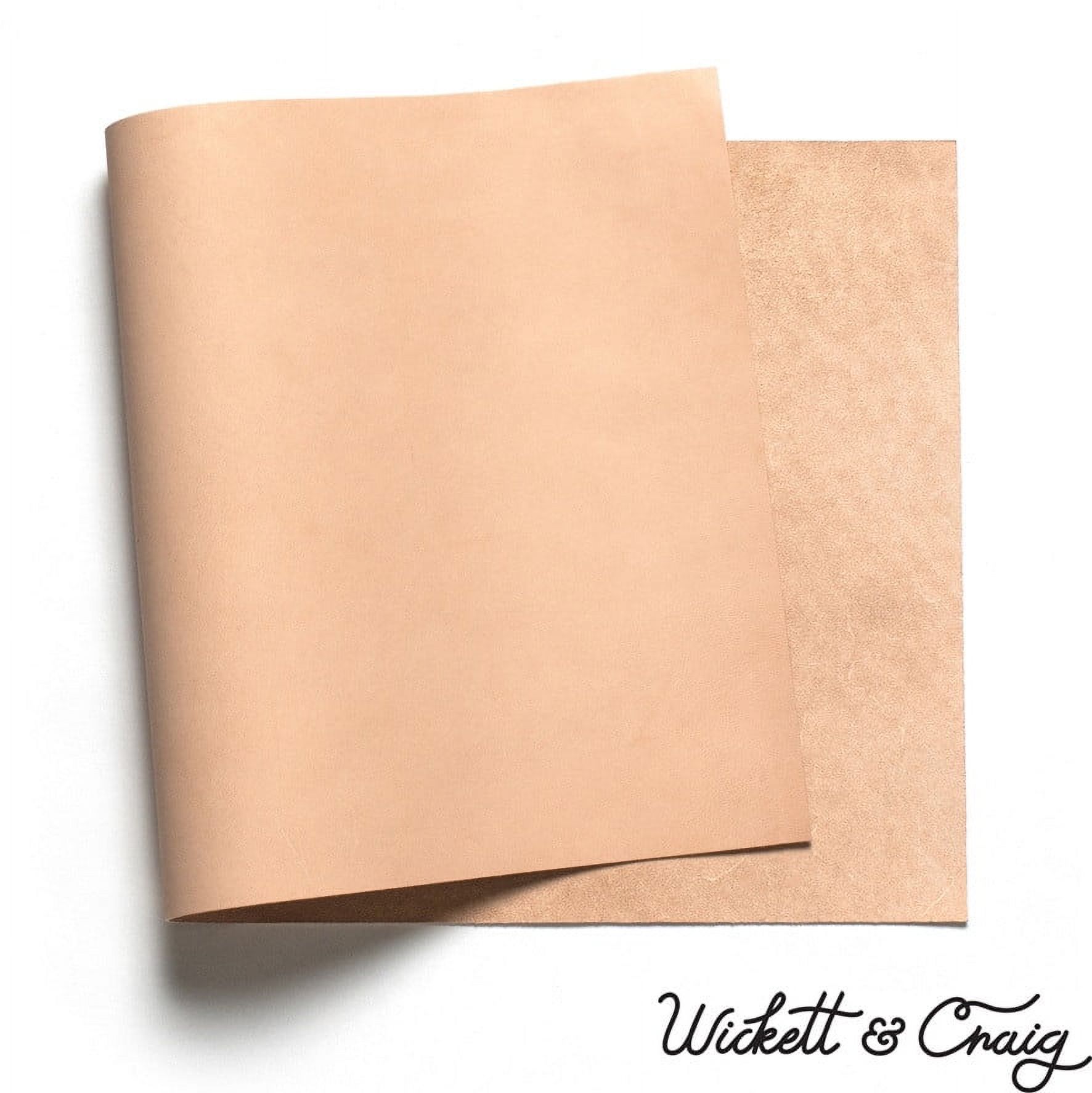 Wickett & Craig 'American Vachetta' Leather, Panel, Natural - Walmart.com