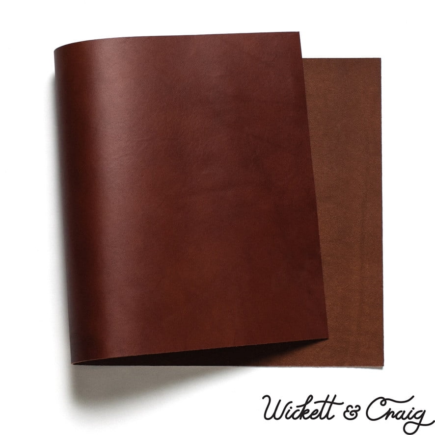Wickett & Craig English Bridle Leather Panels, Medium Brown - Walmart.com