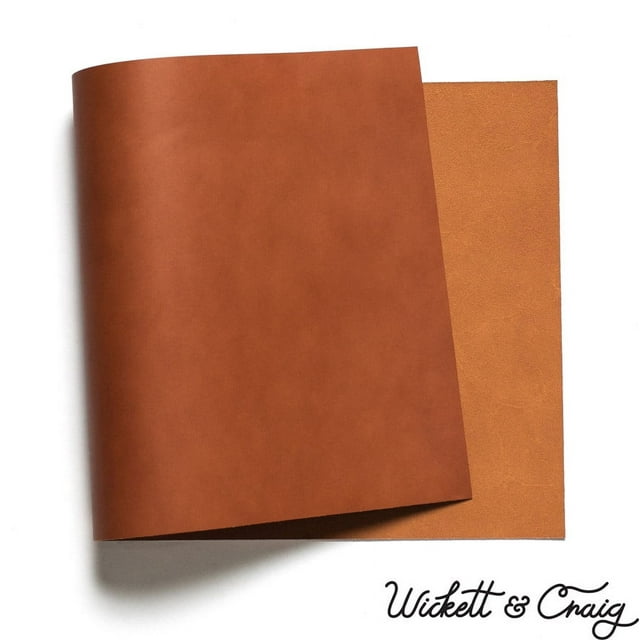 Wickett & Craig English Bridle Leather Panels, Tan - Walmart.com