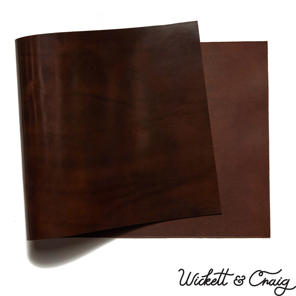Wickett & Craig Traditional Harness Leather Panels, Chocolate - Walmart.com