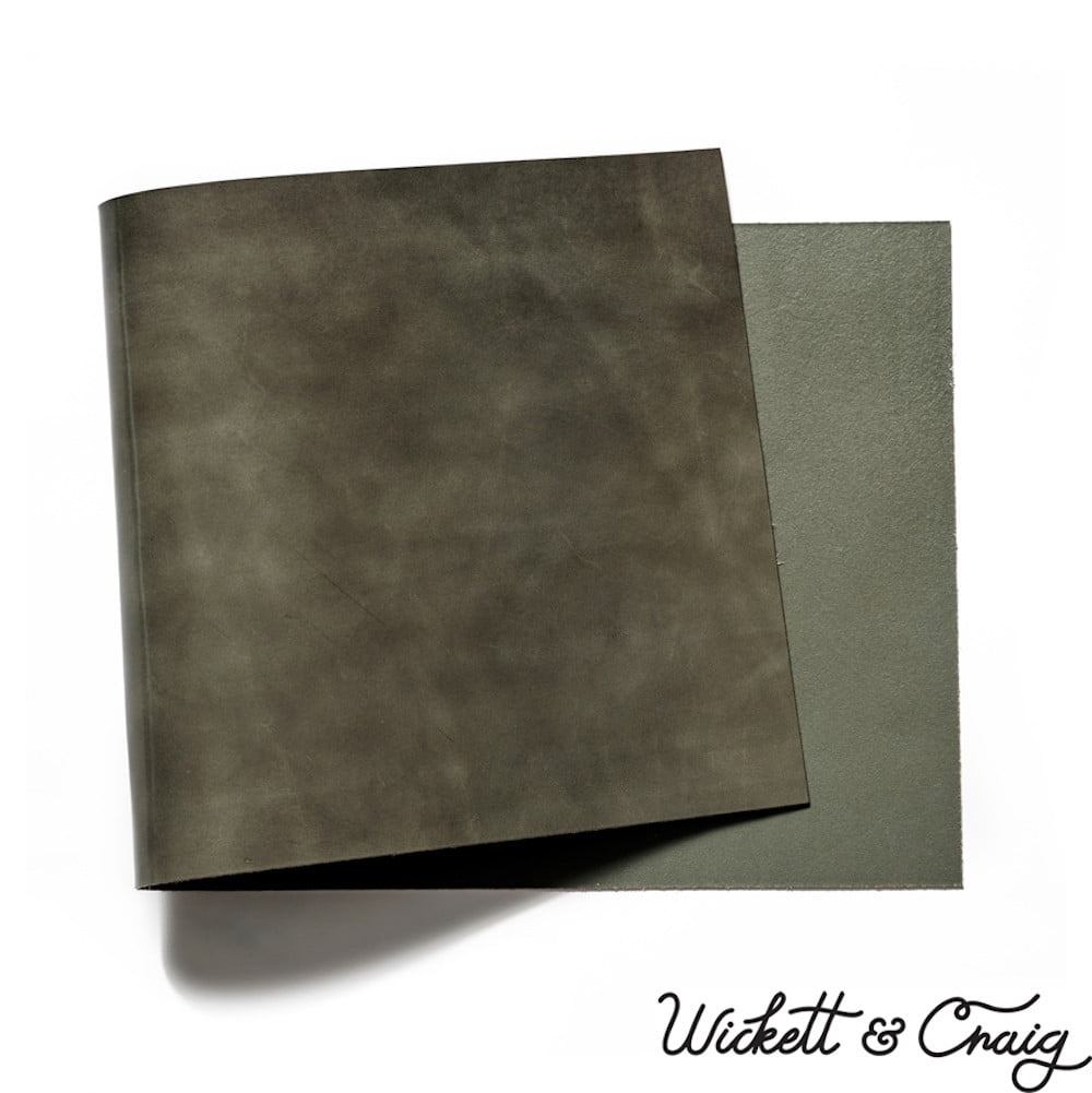 Wickett & Craig Traditional Harness Leather Panels, Gray - Walmart.com