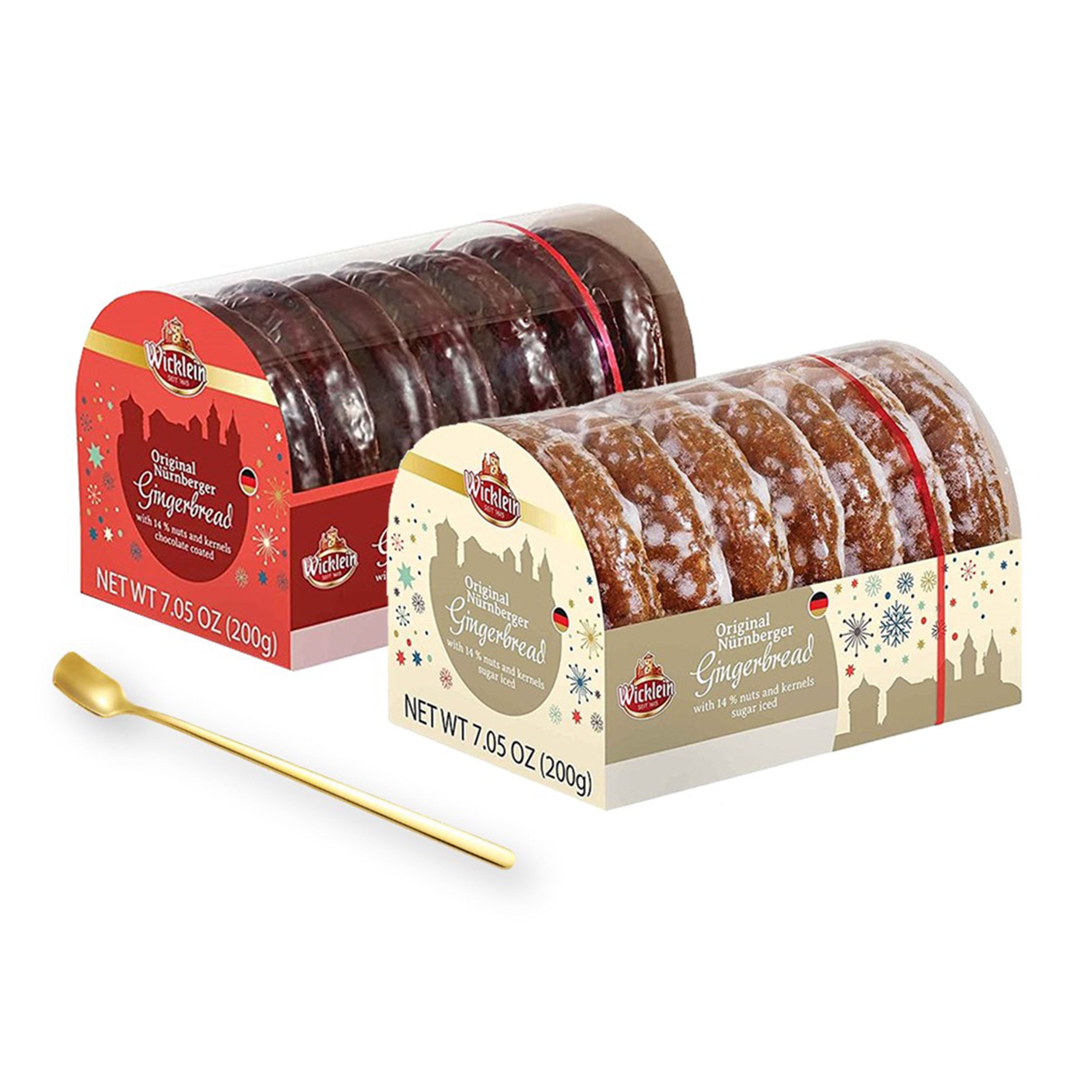 Wicklein Combo Pack Original Nurnberger Gingerbread Lebkuchen : Fine ...