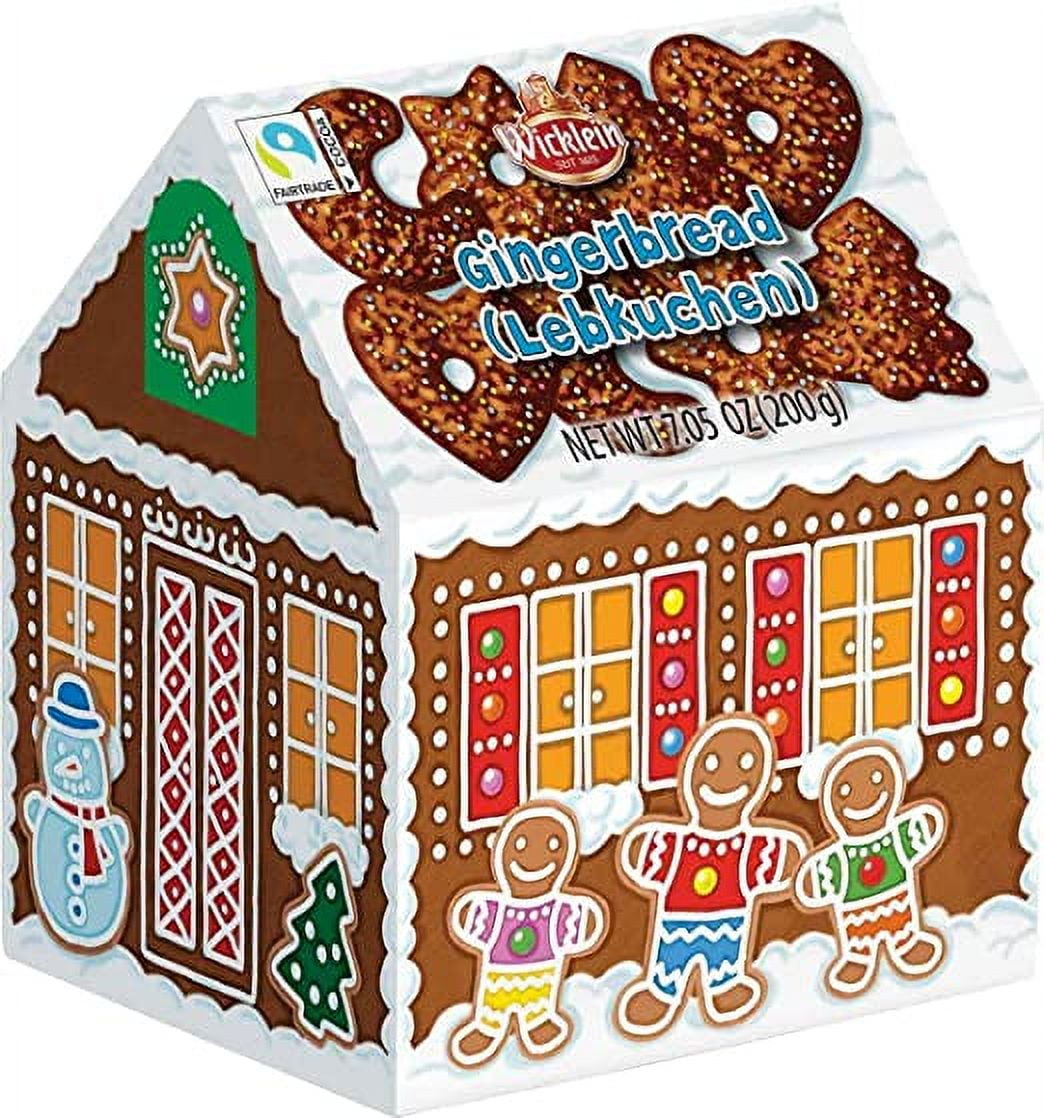 Wicklein German Chocolate Gingerbread in Winter House -- 7 oz (200 g ...