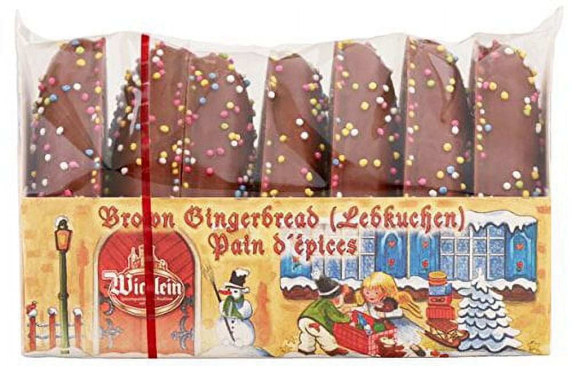 Wicklein Lebkuchen Gingerbread Heart Cookies with Sprinkles, 7.58 oz ...