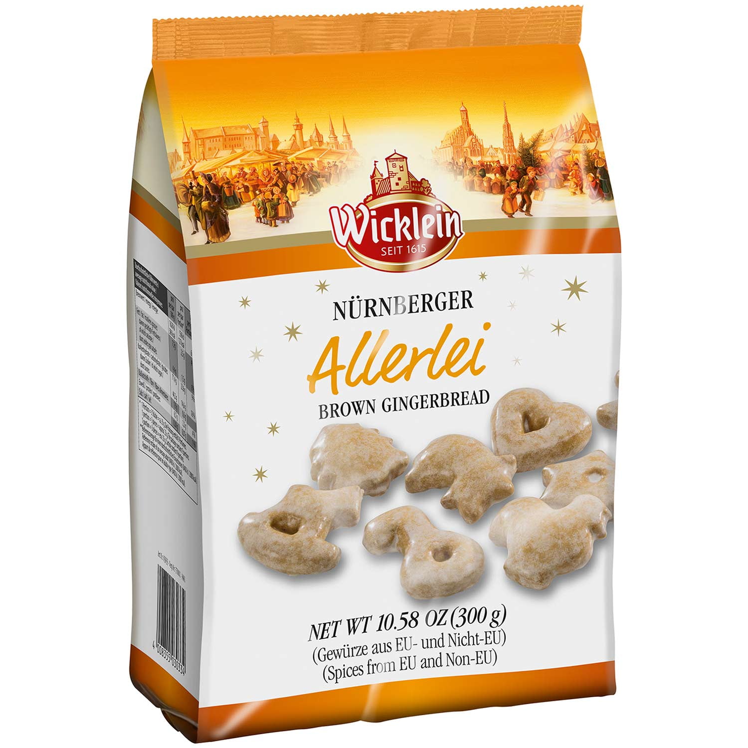 Wicklein Nurnberger Gingerbread Cookies 300g for Breakroom - Walmart ...