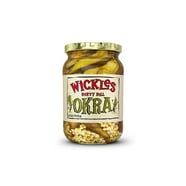 Ricks Picks Smokra Pickled Okra with Smoked Paprika, 15 oz, (Pack of 6) - Walmart.com