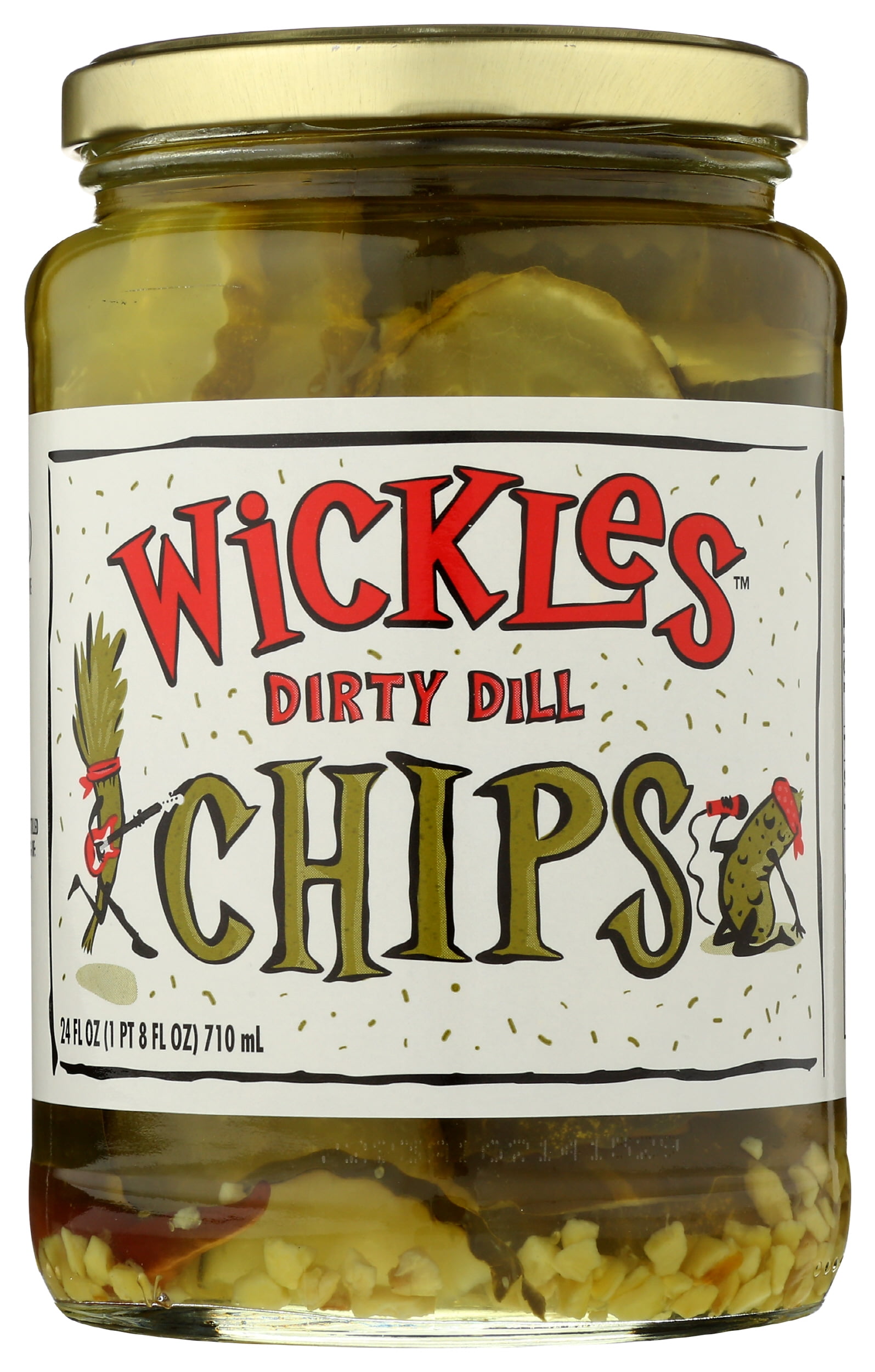 Wickles Pickles Dill Chips 24 Fluid Ounce (Pack Of 6) - Walmart.com