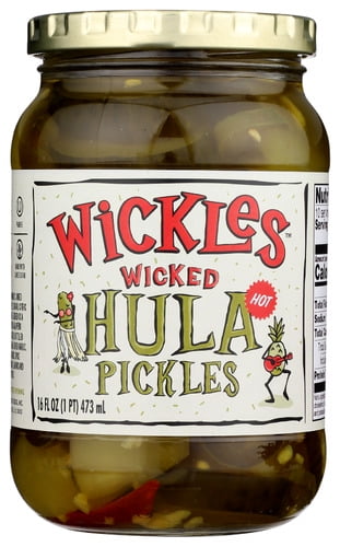 Wickles Pickles Wicked Hula 16 oz (Pack Of 6) - Walmart.com