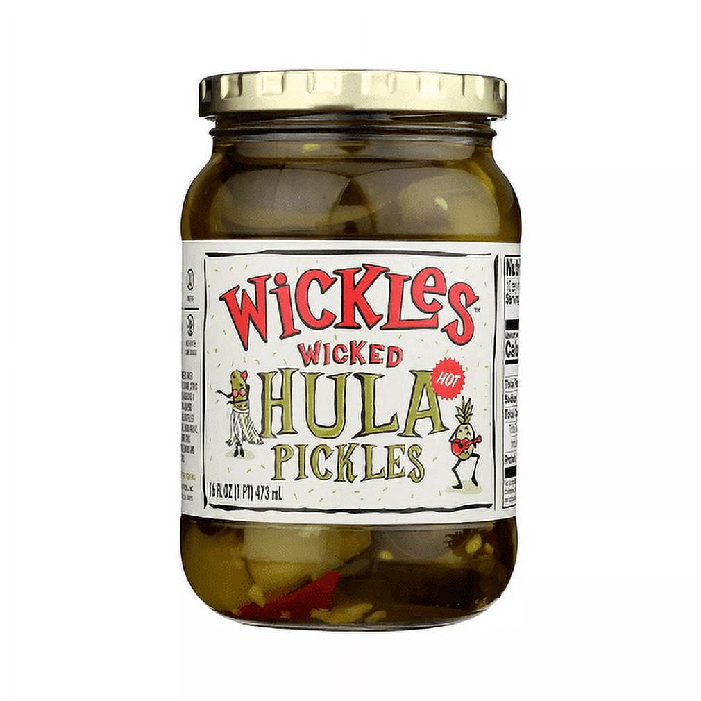 Wickles Wicked Hula Pickles 16 fl oz - Walmart Business Supplies