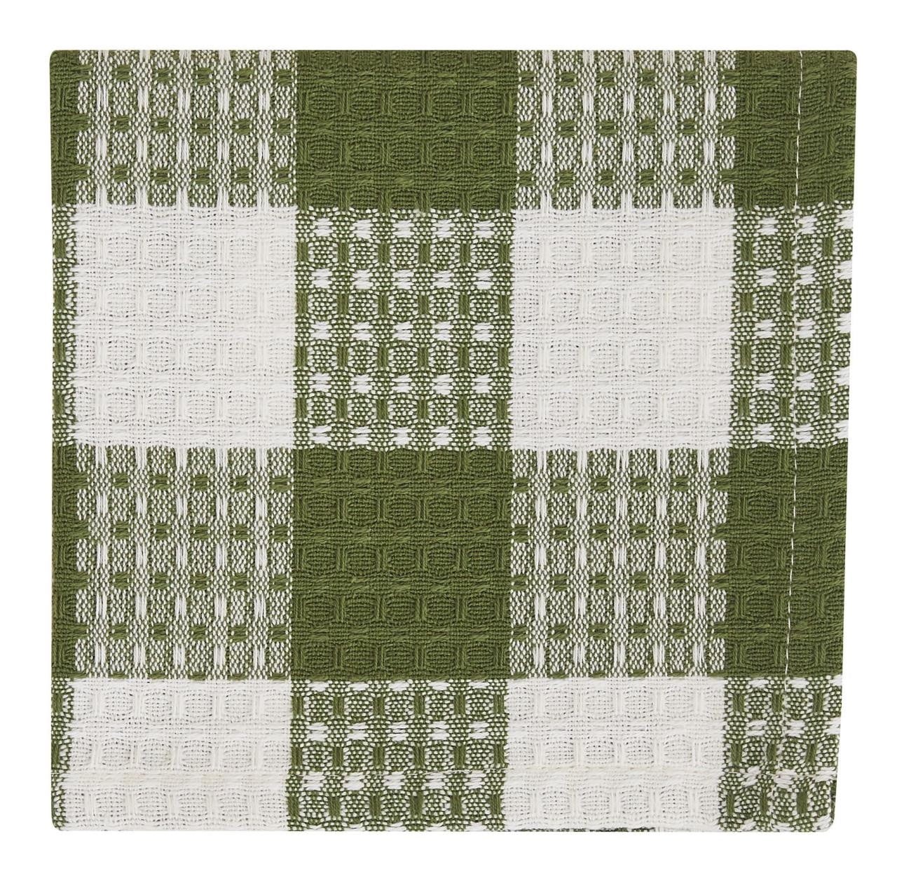 Wicklow Check Sage Dishcloths - Set of 6 - Park Designs - Walmart.com