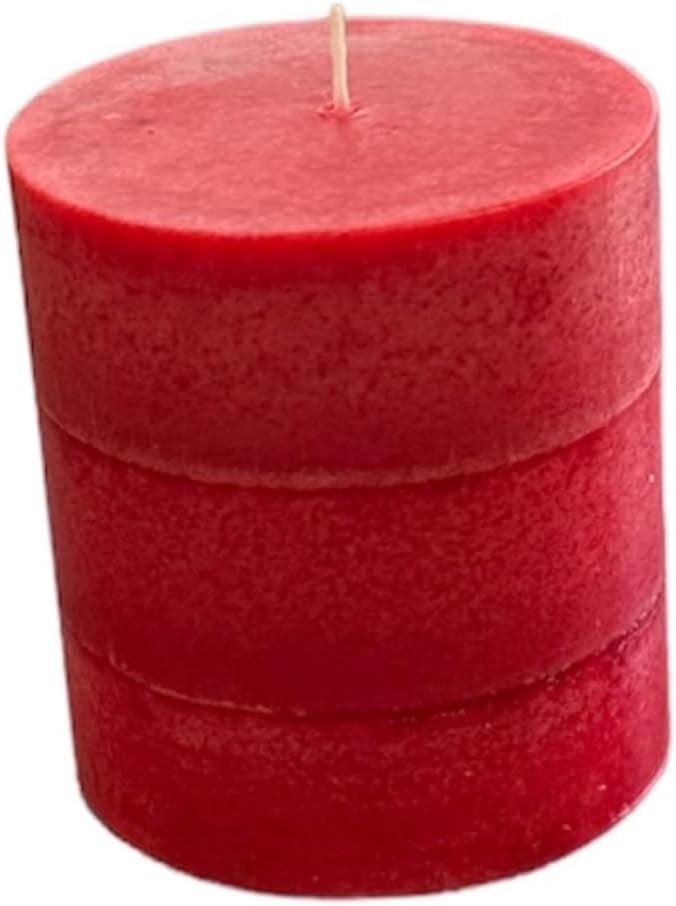 Wicks N More Red Scented Candle (3X3 Pillar) - Walmart.com