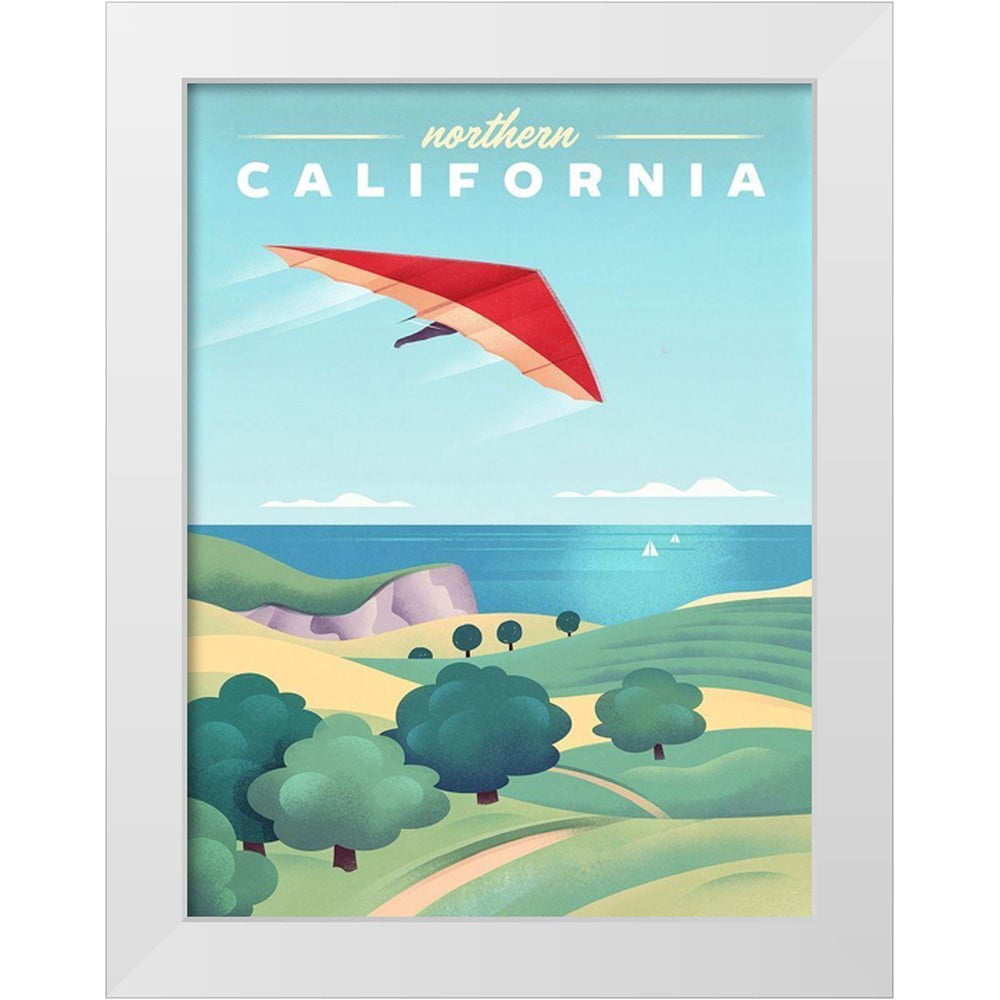 Wickstrom, Martin 25x32 White Modern Wood Framed Museum Art Print ...