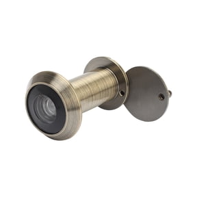 Uxcell Solid 200 Degree Door Viewer Peephole with Cover for Thick Doors ...