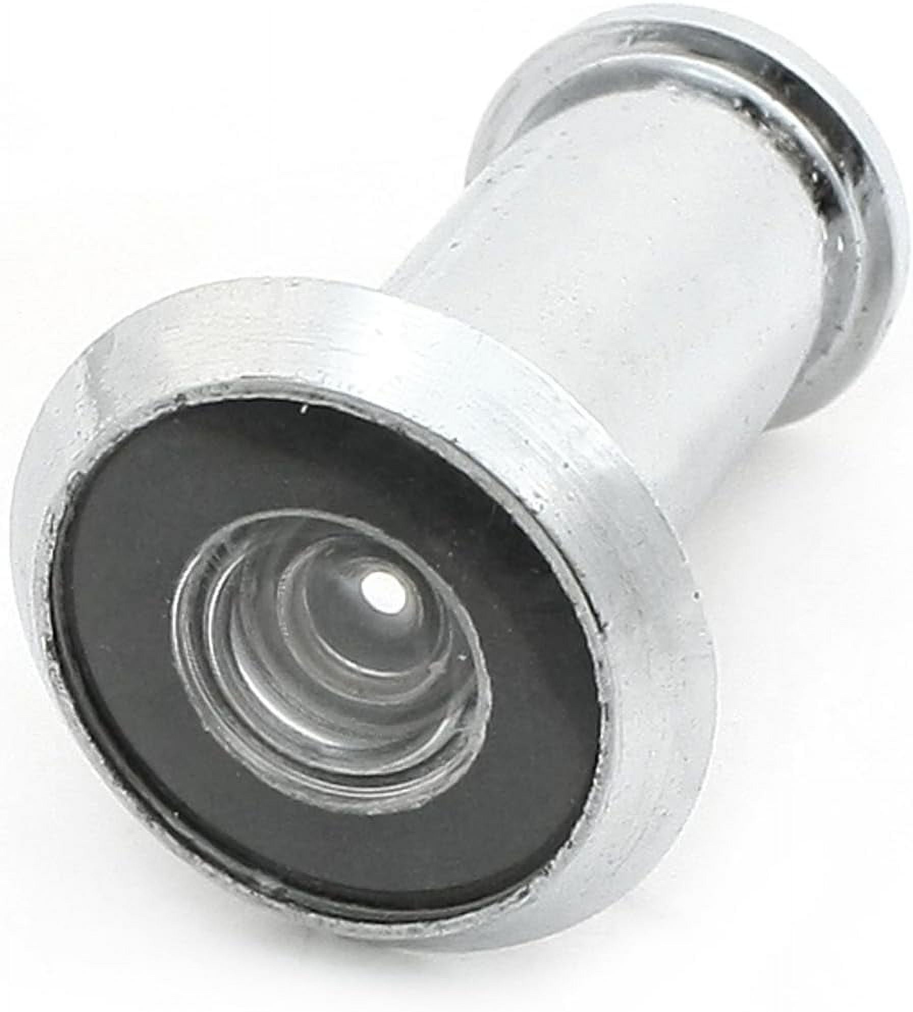 Wide Angle Door Viewer Peep Sight Hole 180 Degree 42x29mm Silver Tone ...
