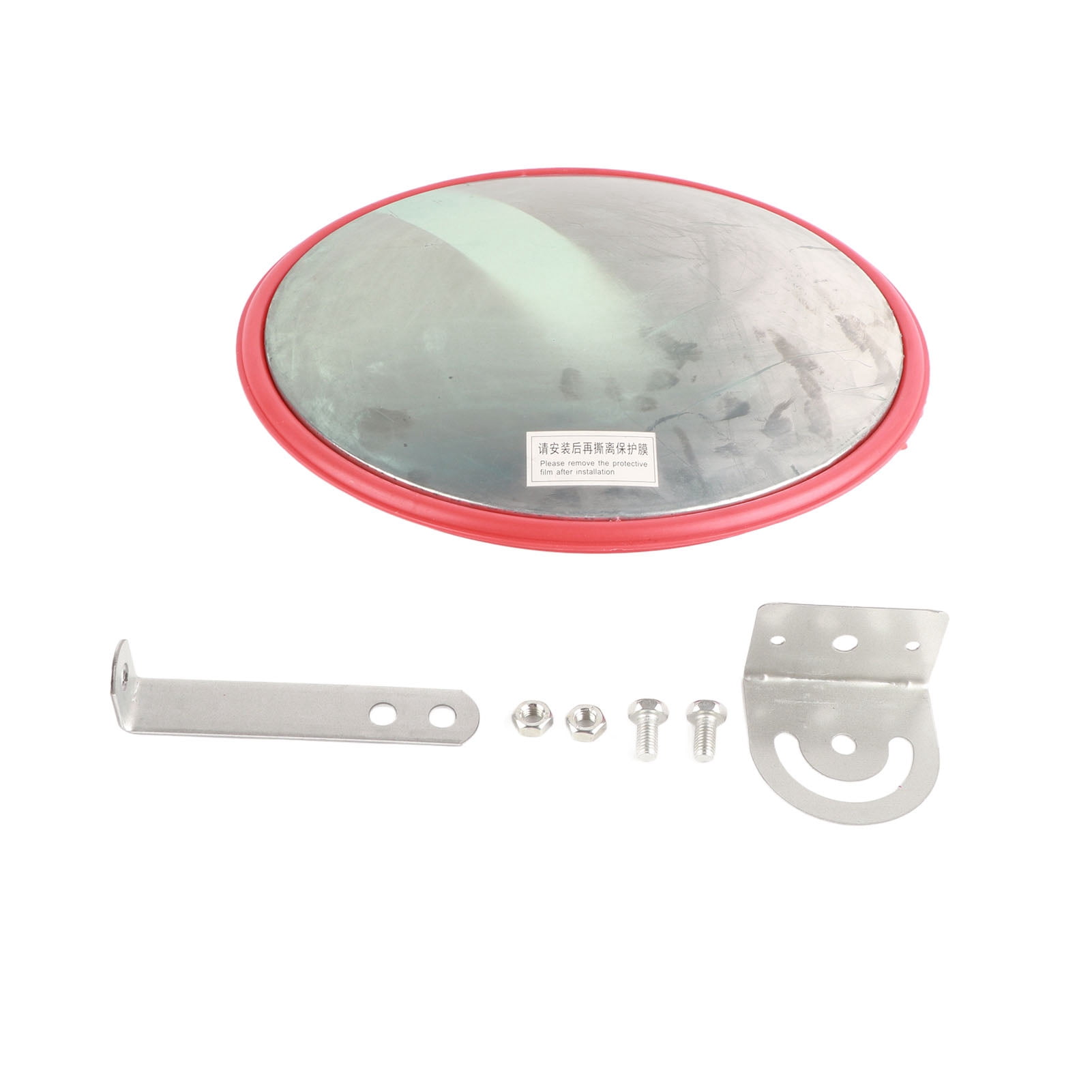 Wide Angle Driveway Road Safety Convex Traffic Mirror with Mounting ...