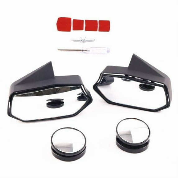 Wide Angle Rear Mirror Extended Field Of View For Enhanced Backward ...