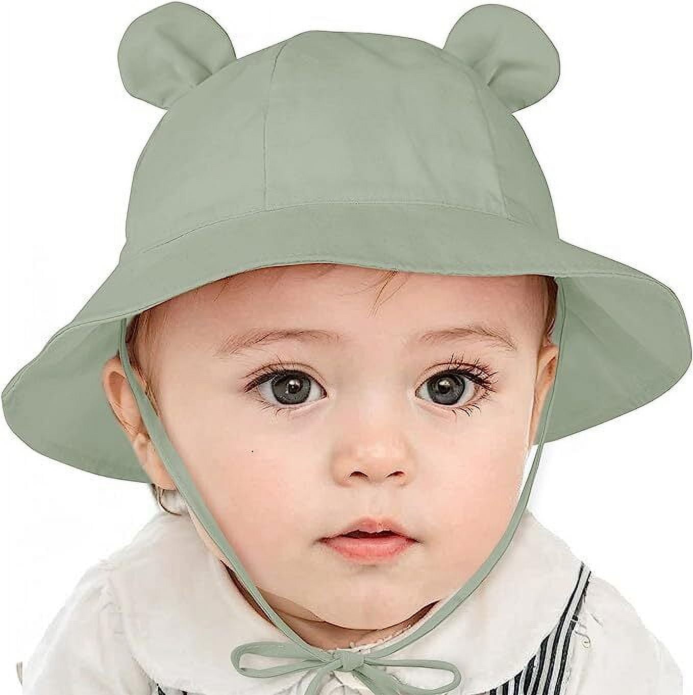 Wide Brim Hats Cute Baby summer Sun hat UPF 50+ toddler Adjustable ...