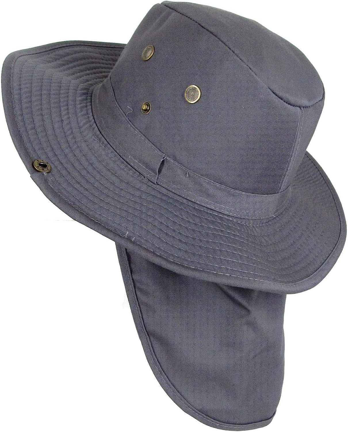 Wide Brim Outdoor Safari Summer Sun Protection Hat With Wide Ear And ...