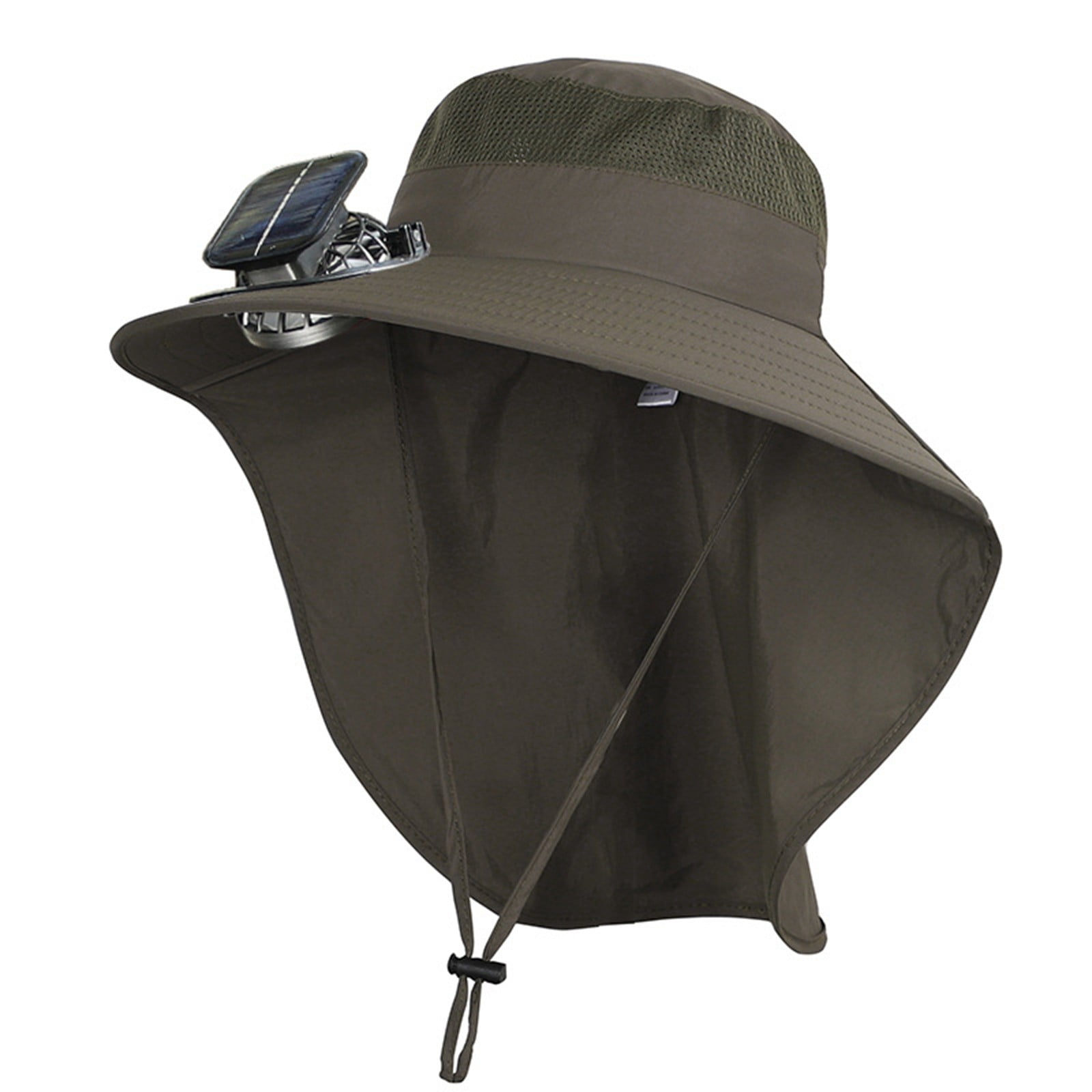 Wide Brim Solar Fan Hat for Children - UPF 50+ Outdoor Fishing Hat with ...