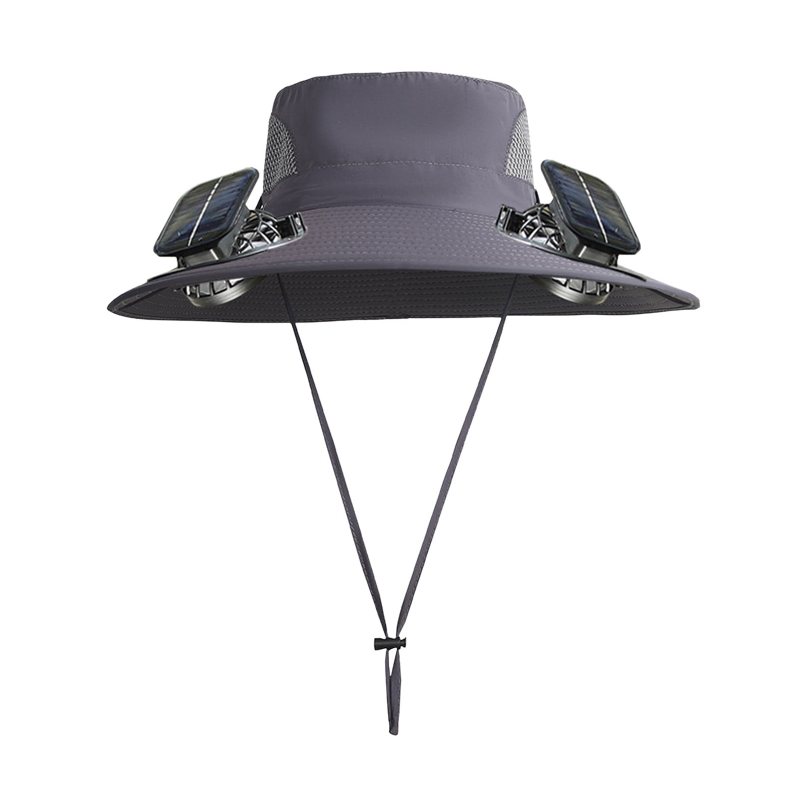 Wide Brim Solar Fan Hat Outdoor Fishing Hat with Fan Built in Sombrero ...