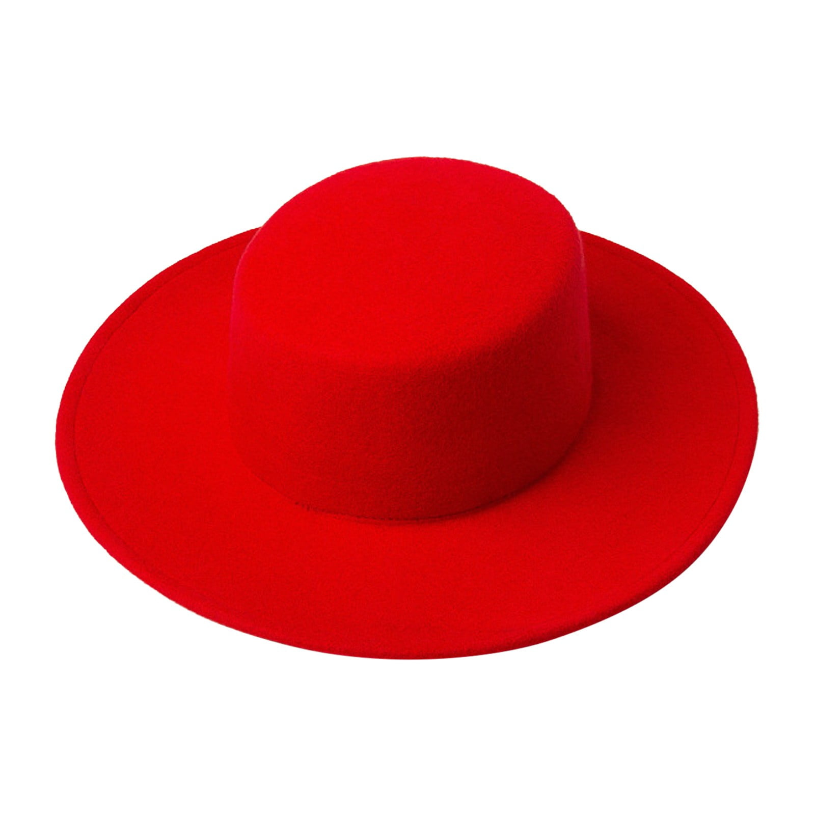 Wide Brim Sun Hats Fashion Trendy Colour Boater Shapesombrero Winter ...