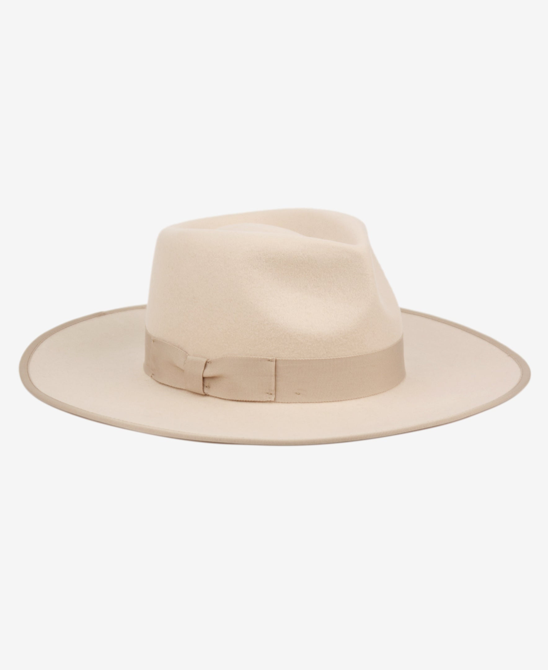 Wide Brim Wool Felt Light Color Fedora Hats Rancher Hats - Walmart.com