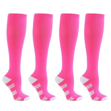 Hehanda Sports Compression Socks - Nighttime Reflective Striped Sports ...