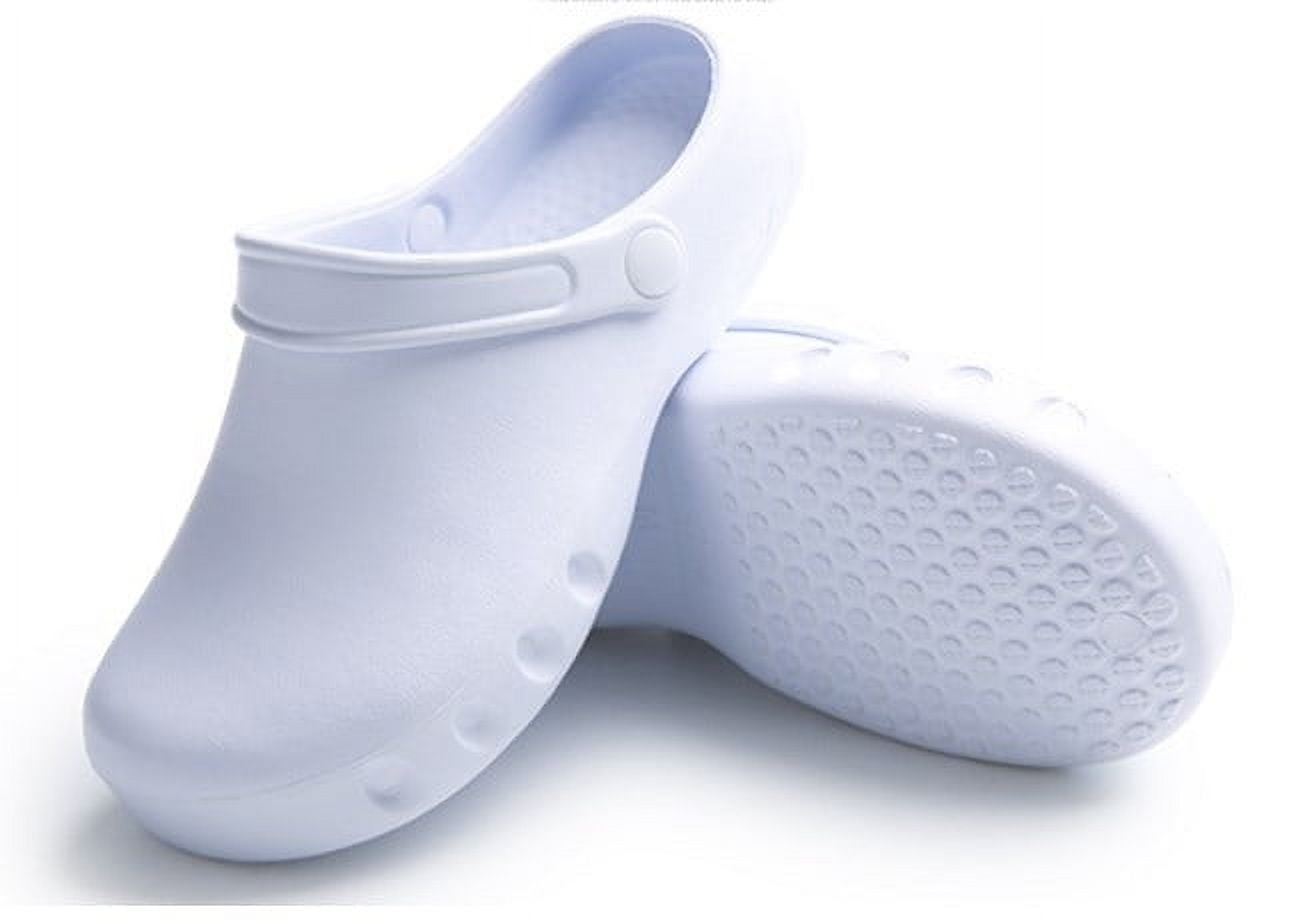 Wide Chef Shoes Men's Women's Slip Resistant Work Shoes for Food ...
