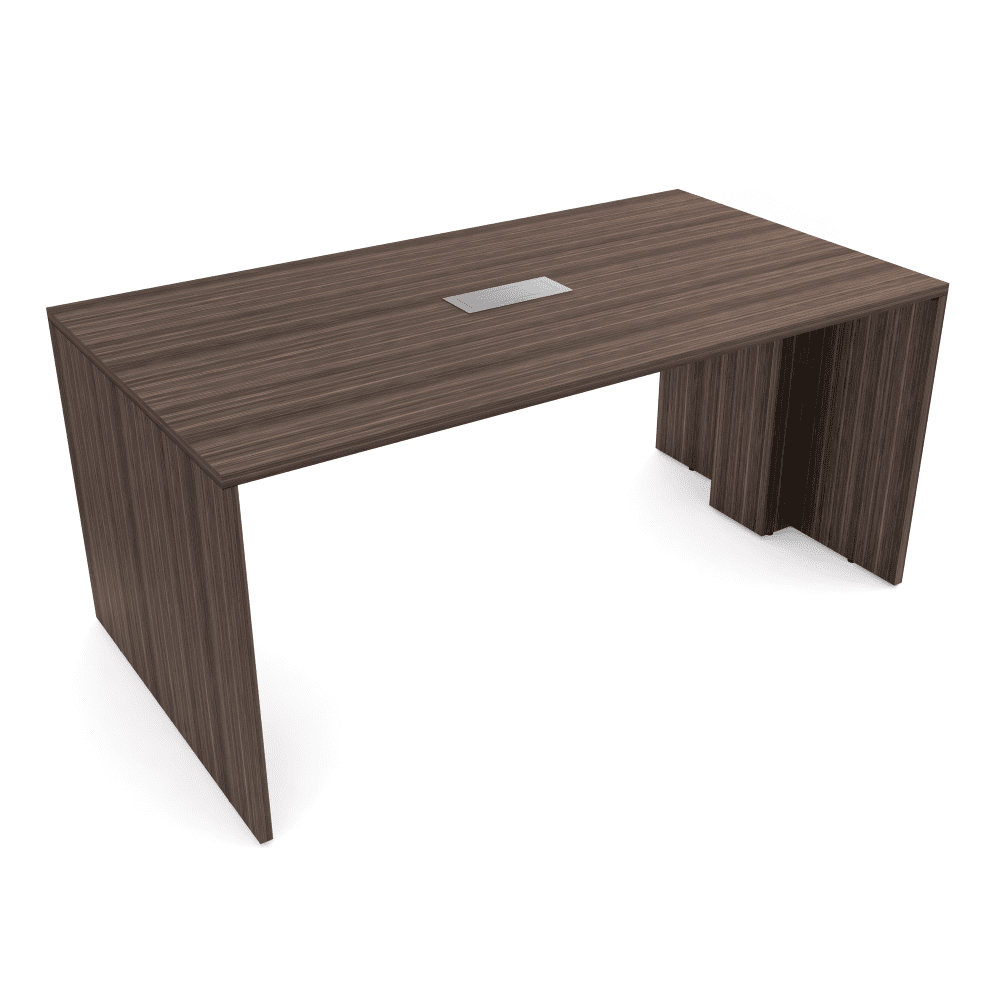 Wide Collaborative Table | 4 Person Face-To-Face Desk | 3x5 All ...