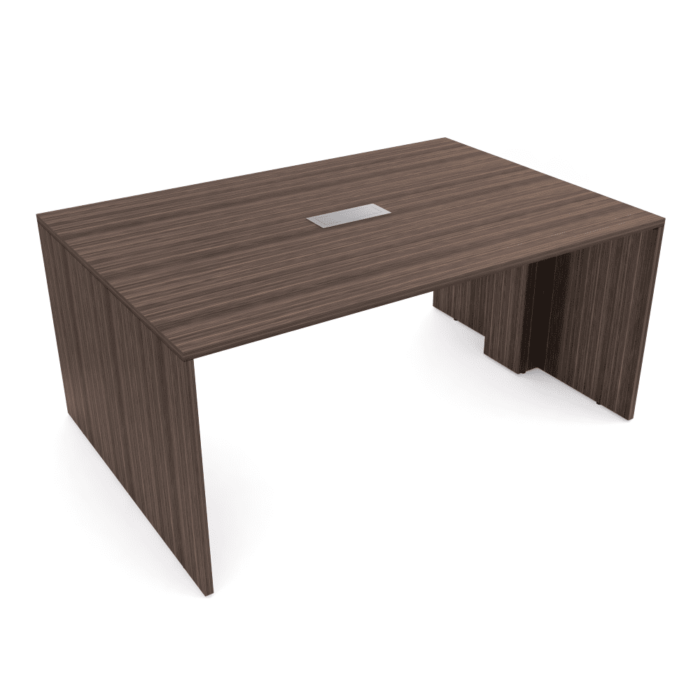 Wide Collaborative Table | 4 Person Face-To-Face Desk | 48x66 All ...