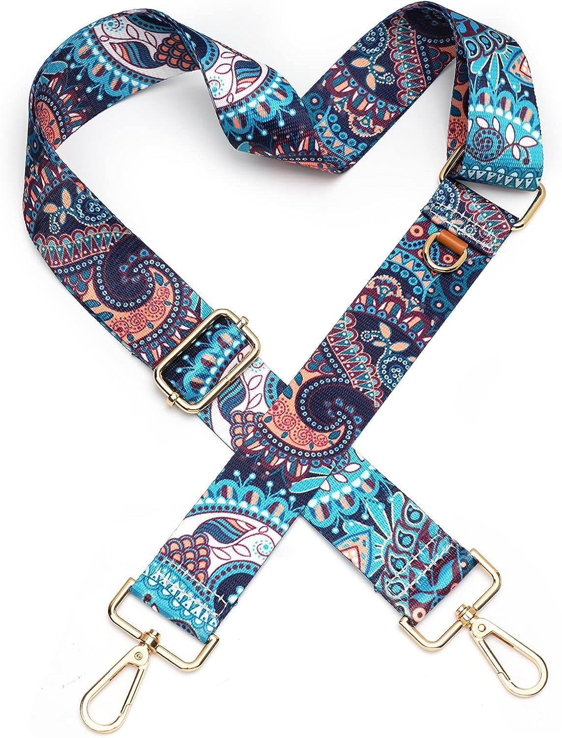 Wide Crossbody Purse Strap Replacement Adjustable Shoulder Guitar Multi ...