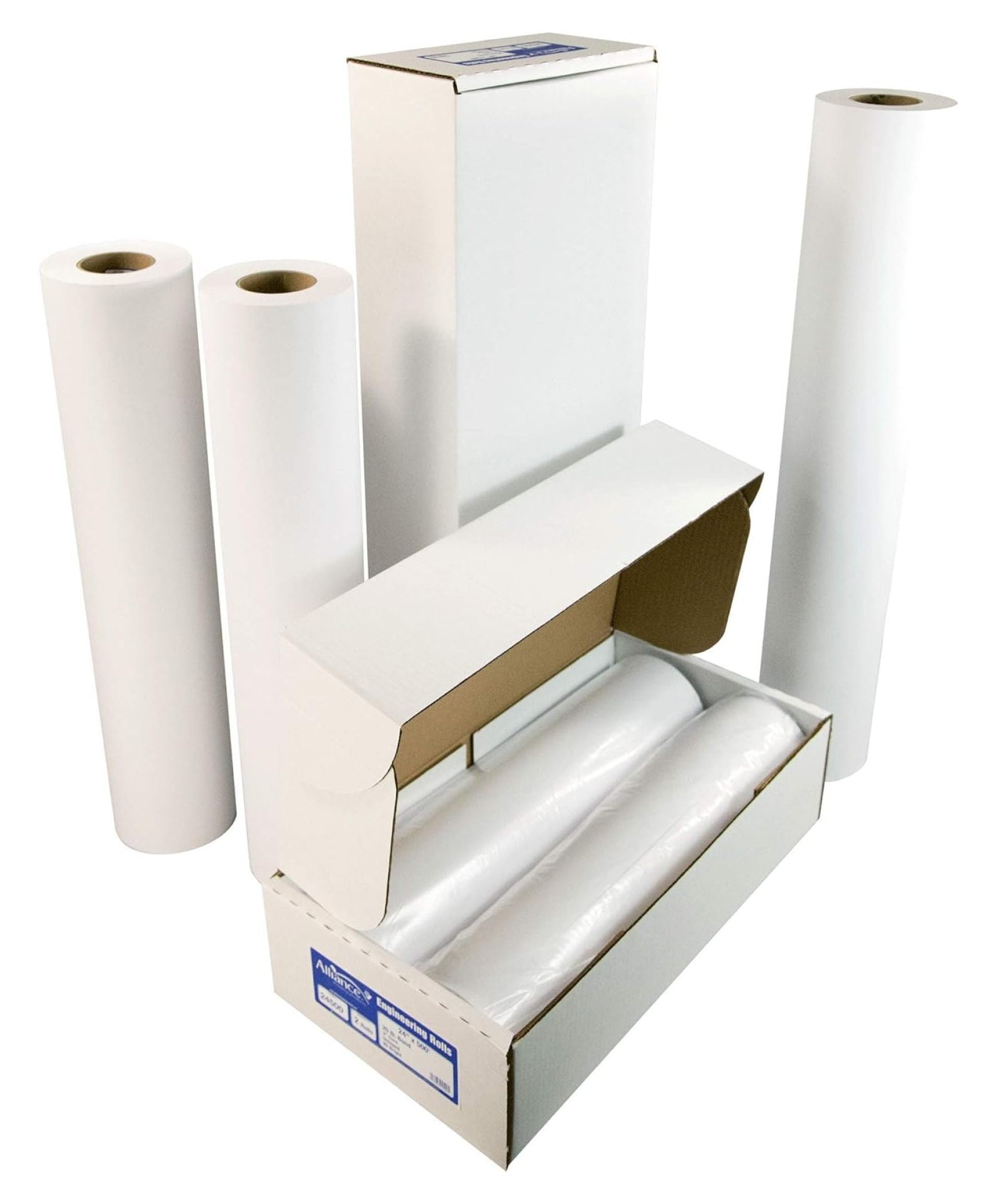 Wide Format Paper Rolls CAD (20lb | 4 Rolls, 22 In x 150 Ft | 2 ...