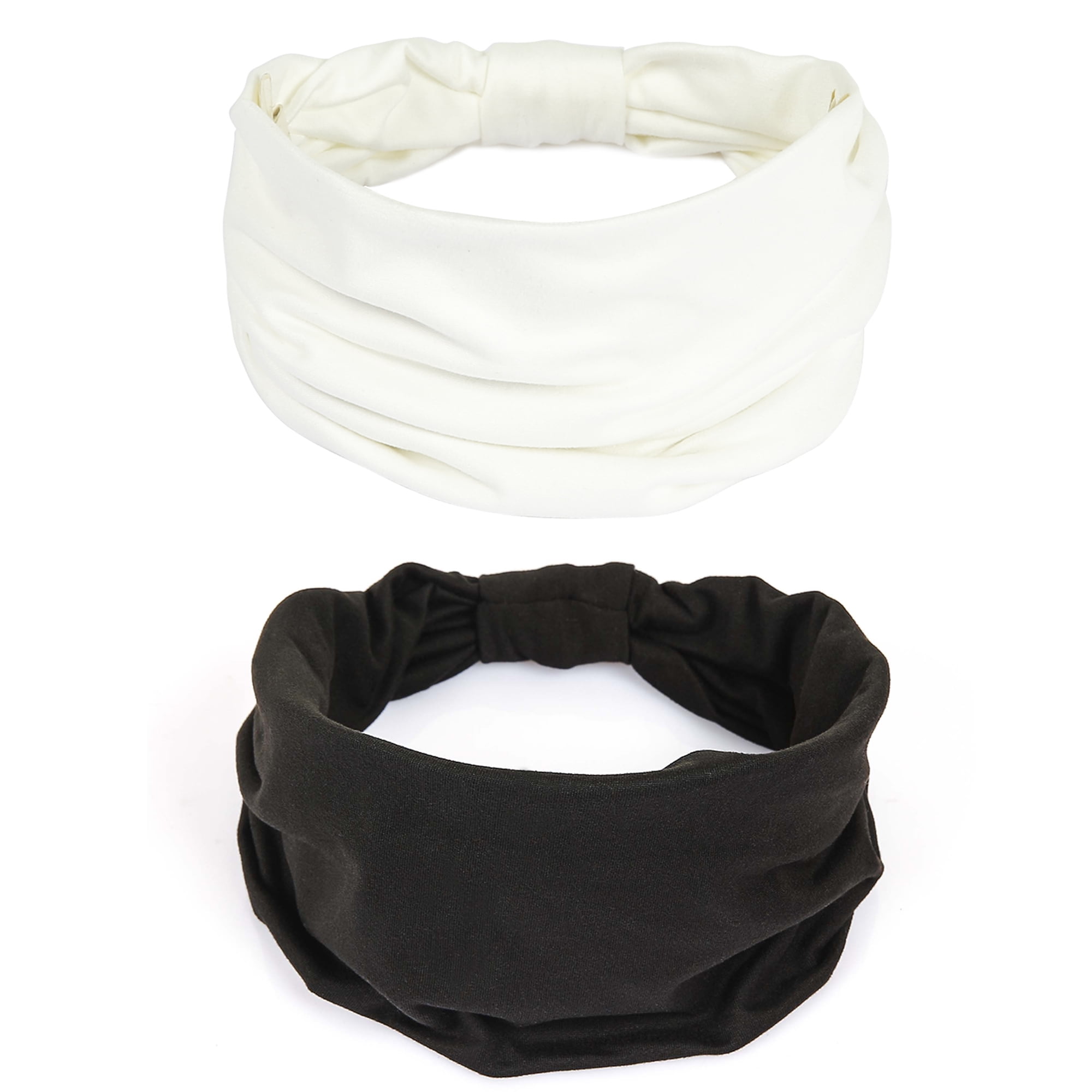 Wide Headbands For Women Non Slip Soft Elastic Hair Bands Yoga Running