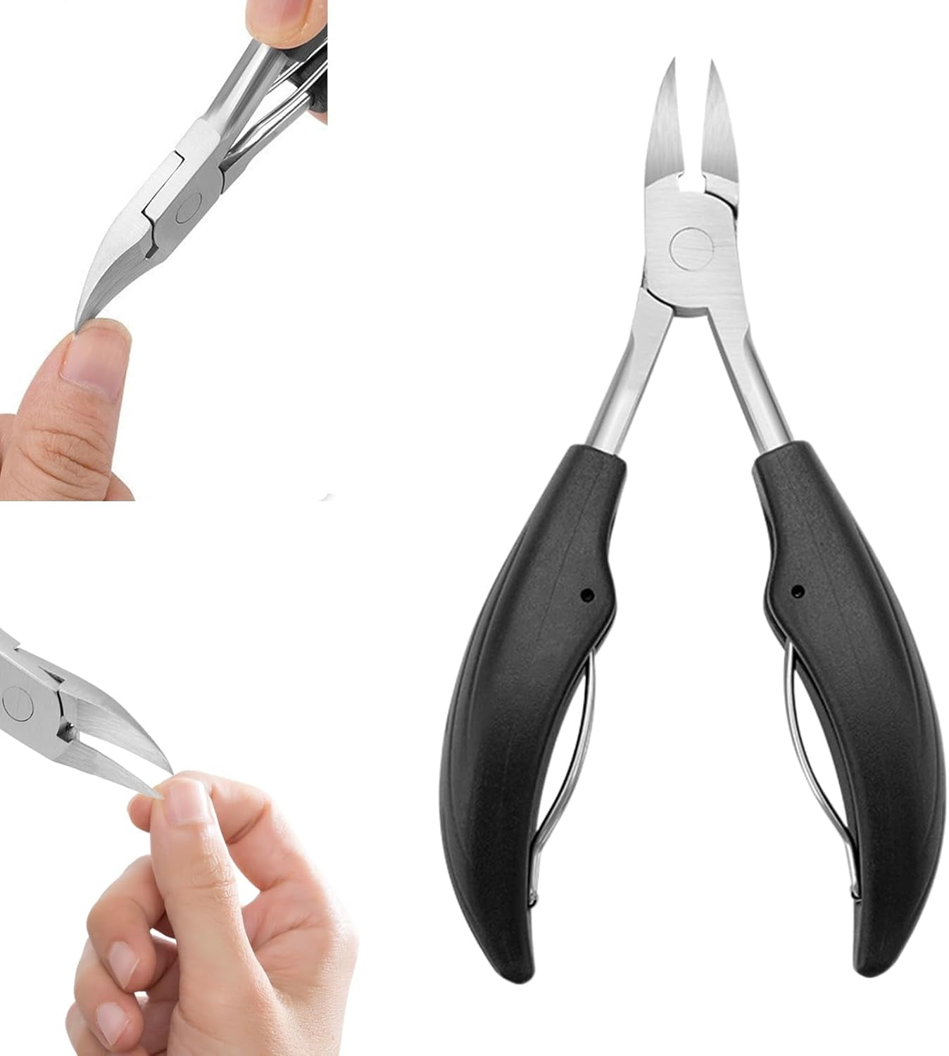 Wide Jaw Opening Anti-Splash Slanted Nail Clipper, 2025 Upgraded ...