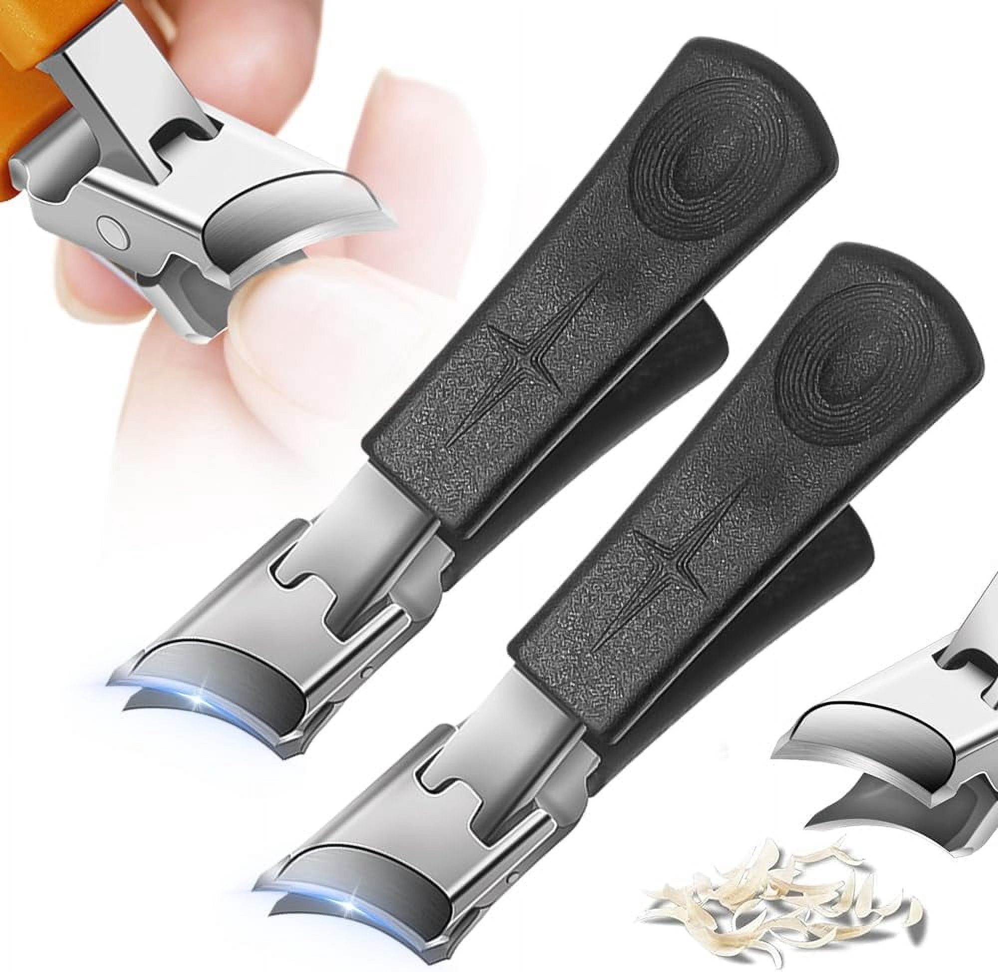 Wide Jaw Opening Anti-Splash Slanted Nail Clipper, Slanted Nail ...