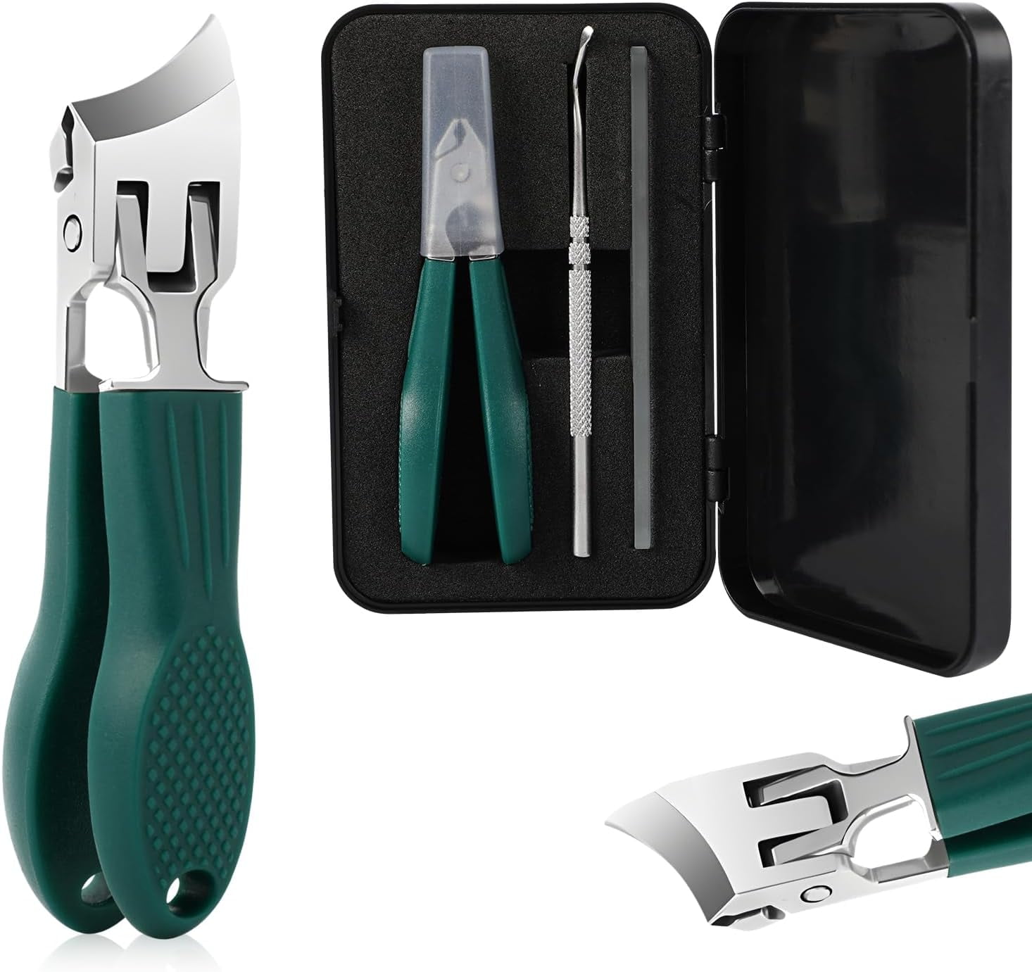 Wide Jaw Opening Anti-Splash Slanted Nail Clipper，Splashproof 25 ...